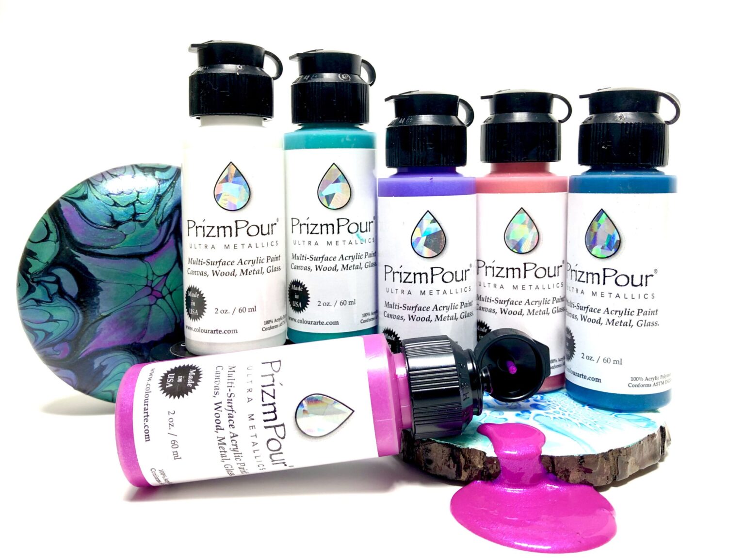 PrizmPour Acrylic Paints - ColourArte